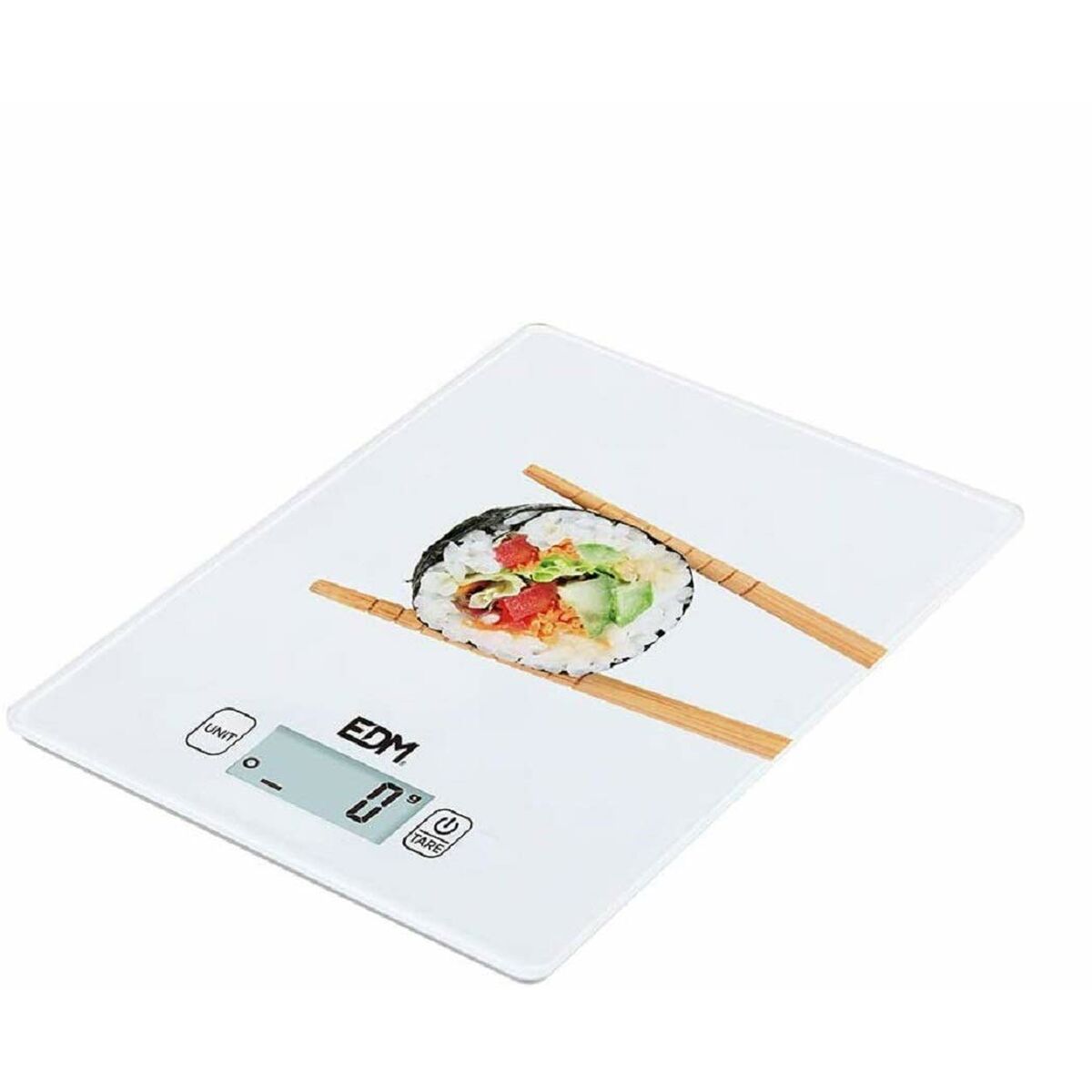 kitchen scale EDM White 5 kg (14 x 19.5 cm) – Omiatech